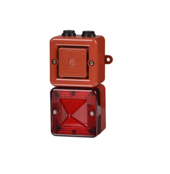 SONFL1XDC024MA0A1R/R e2s | e2s SONFL1X Series Red Sounder Beacon, 24 V ...
