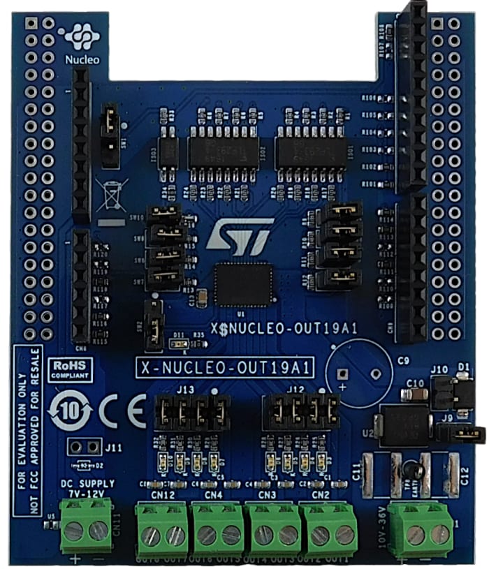 X-NUCLEO-OUT19A1 STMicroelectronics | STMicroelectronics Expansion Board Power Management for ...
