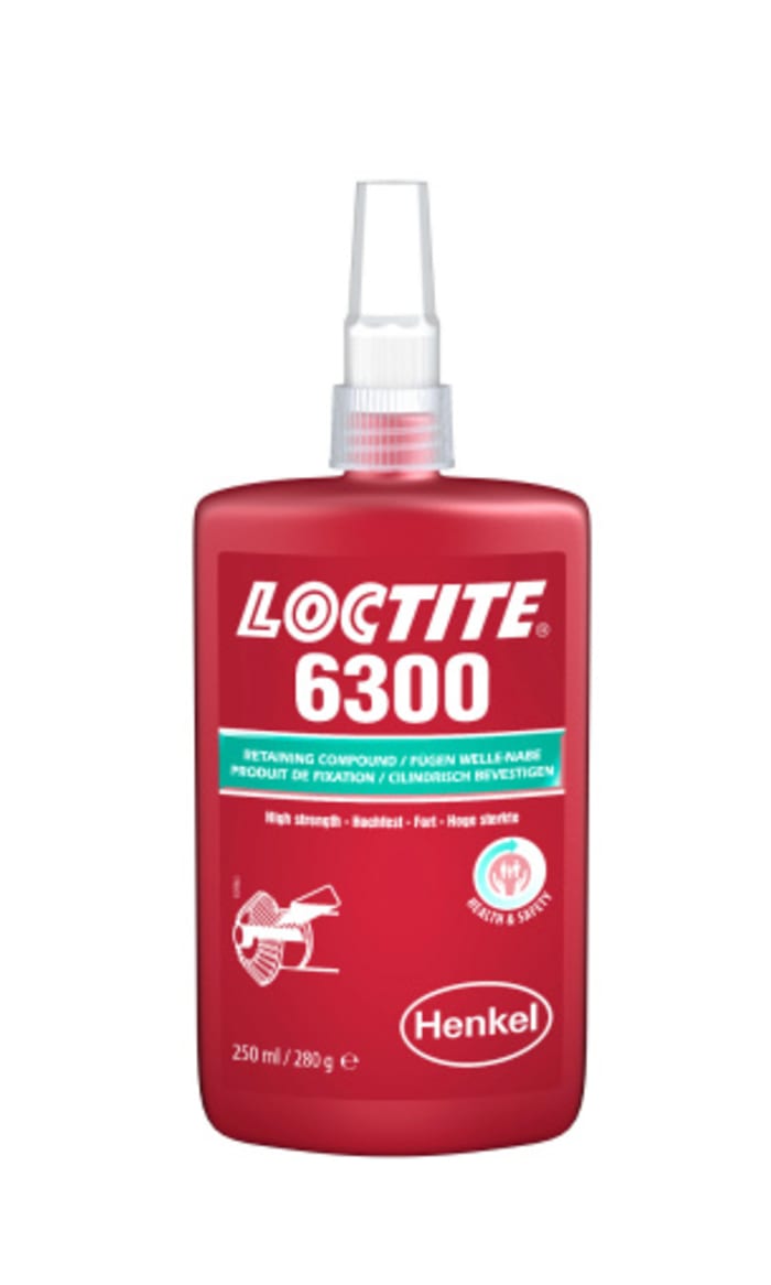 LOCTITE 6300 BO250ML EGFD Loctite | Loctite Loctite Thread lock, 10 min ...