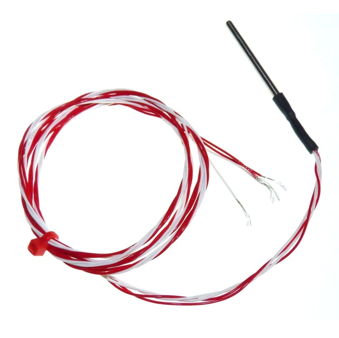 RS PRO | RS PRO PT100 RTD Sensor, 3mm Dia, 50mm Long, 4 Wire, Probe ...