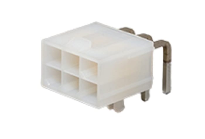 5569-06A2GS2-T Molex | Molex 5569 Series PCB Header, 6 Contact(s), 4 ...