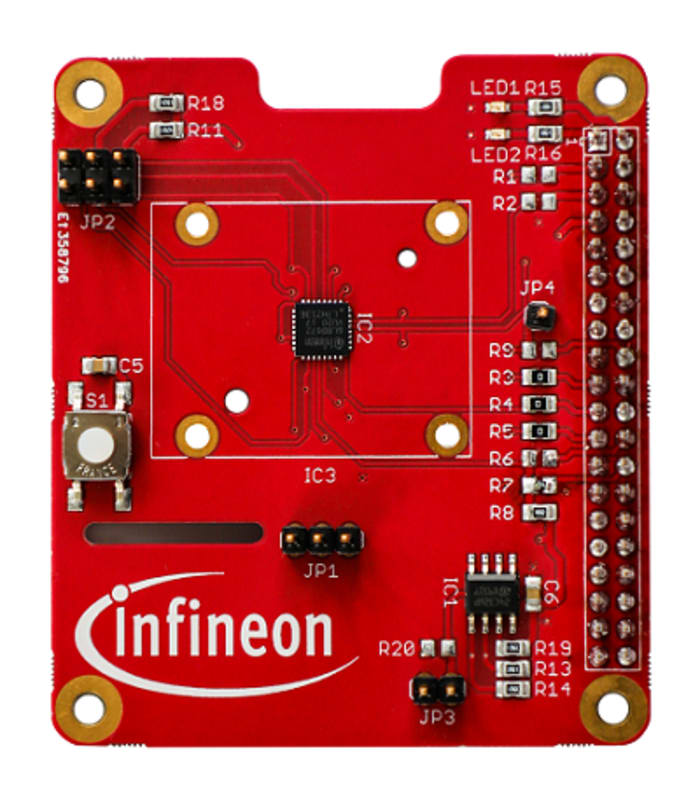 Tpm9672fw1610rpiebtobo1 Infineon Infineon Optiga Tpm 9672 Rpi Eval