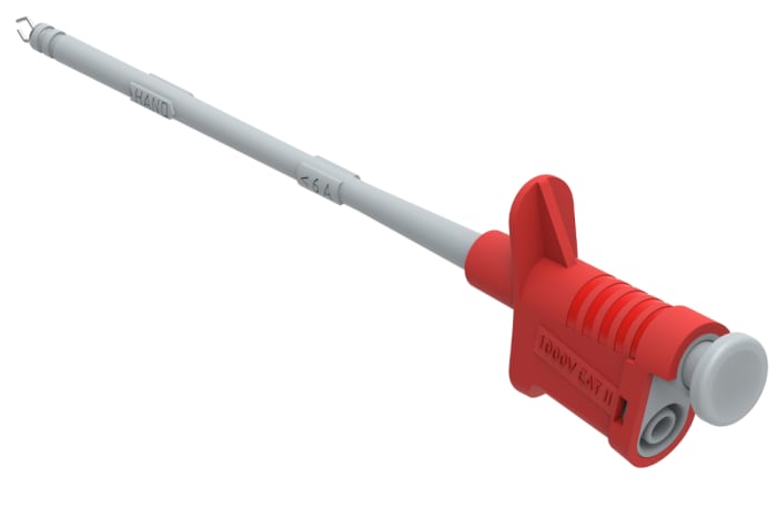 6005-IEC-R Electro PJP | Electro PJP Red Grabber Clip with Pincers, 6A ...