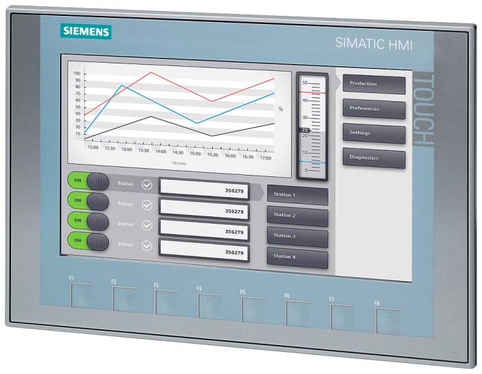 6AG11232JB032AX0 Siemens | Siemens SIPLUS Series KTP900 Basic HMI Panel ...