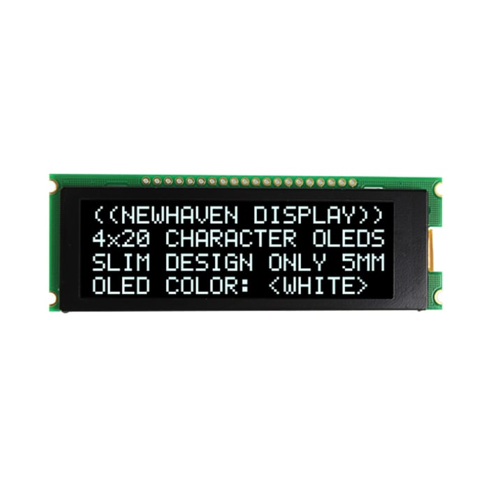 NHD-0420CW-AW3 NEWHAVEN DISPLAY INTERNATIONAL | Pantalla OLED NEWHAVEN ...