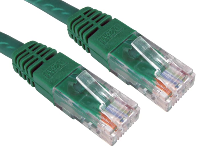 RS PRO | Cable Ethernet Cat6 UTP RS PRO de color Verde, long. 250mm ...