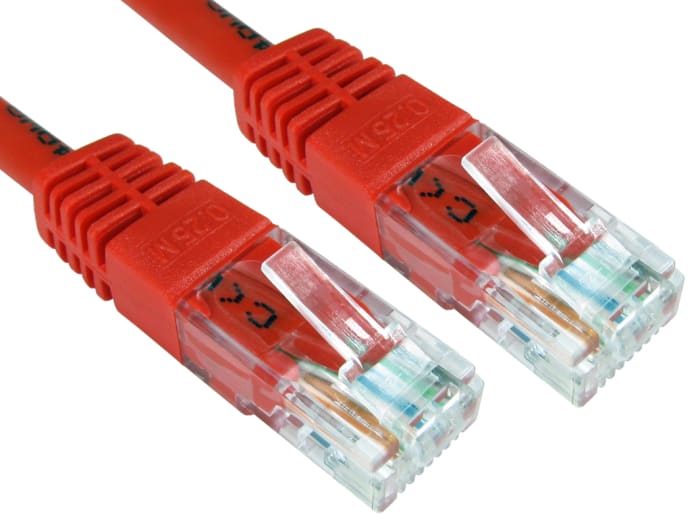 RS PRO | Cable Ethernet Cat6 UTP RS PRO de color Rojo, long. 500mm ...