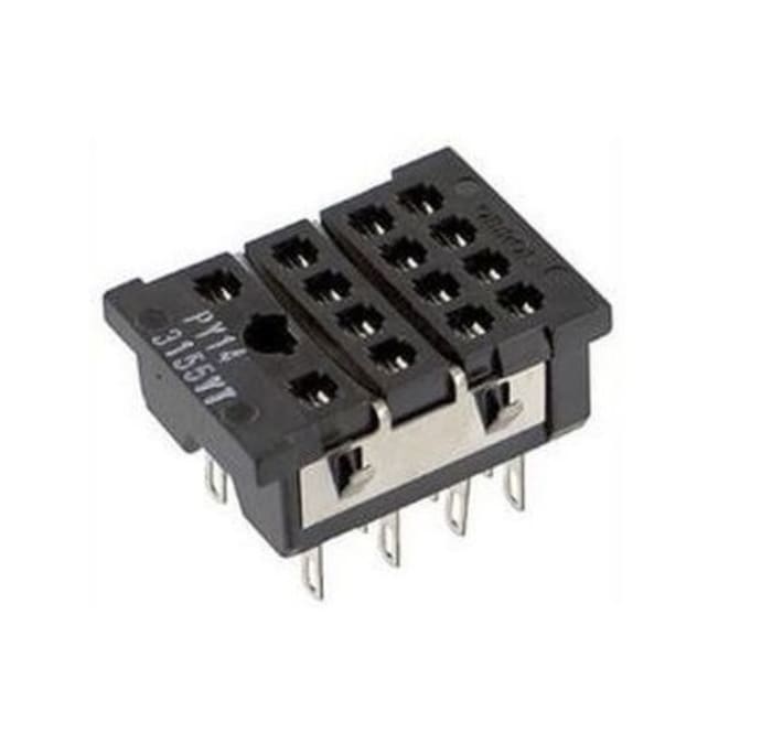 PY08 Omron | Omron MY2 8 Pin PCB Mount Relay Socket | 264-7452 | RS