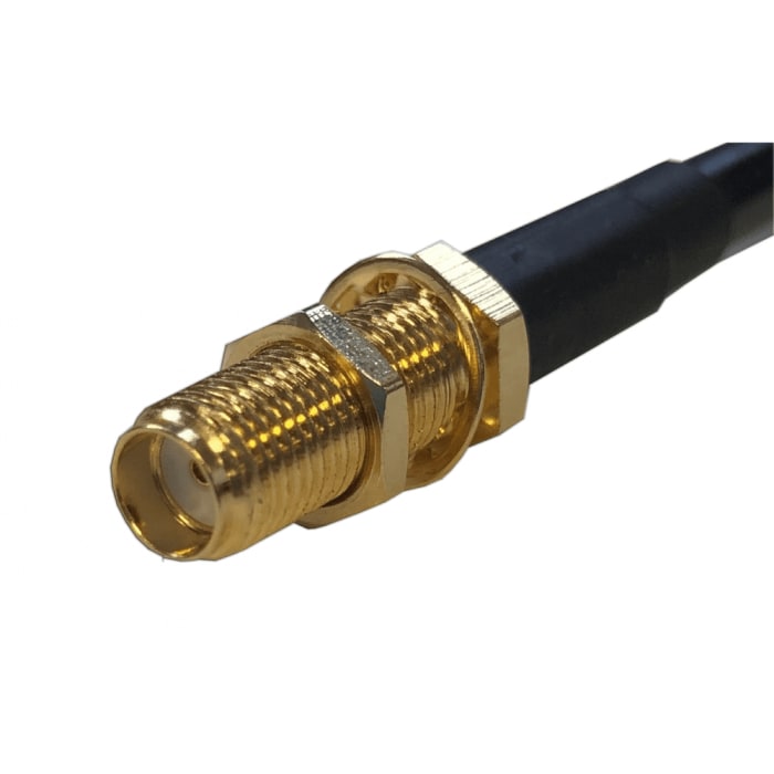 CBA-SMAM-SMAF3 RF Solutions | RF Solutions Male to Female Bulkhead SMA ...