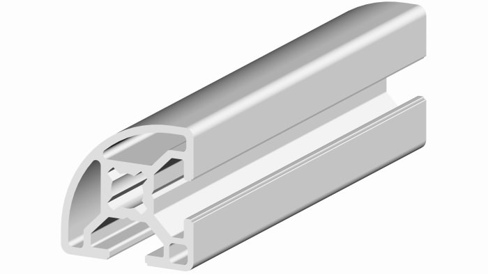 RS PRO | RS PRO Silver Aluminium, Anodized Profile Strut, 30 x 30 mm ...