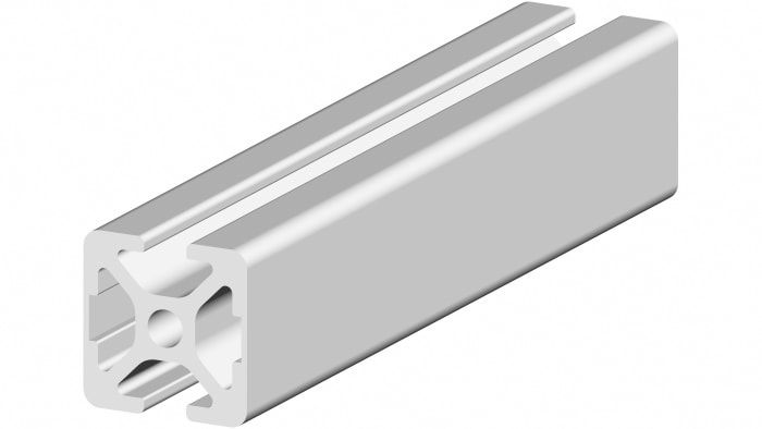 RS PRO | RS PRO Silver Aluminium, Anodized Profile Strut, 20 x 20 mm ...