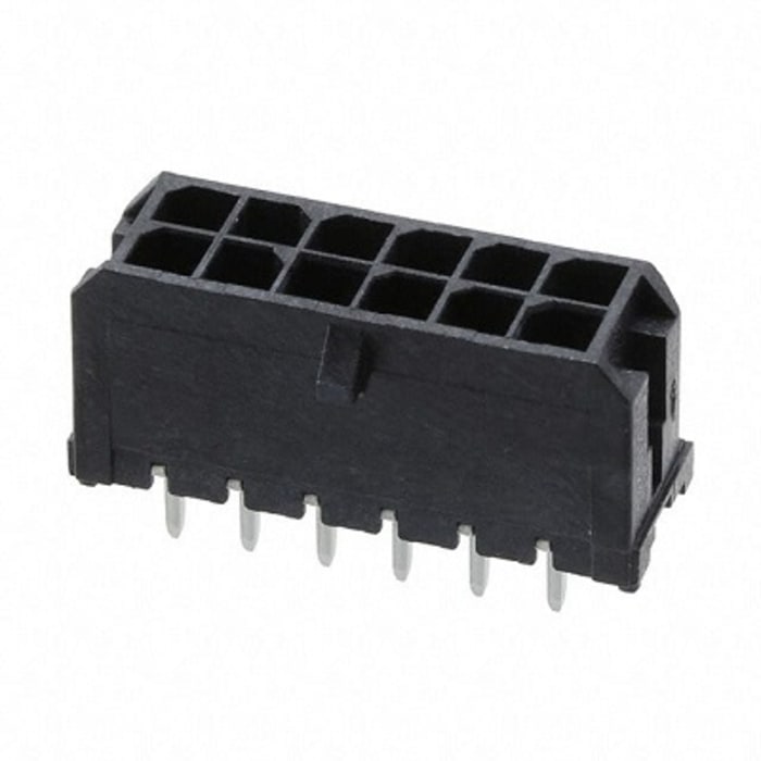 430451228 Molex | Molex 43045 Series Vertical Through Hole PCB Header ...