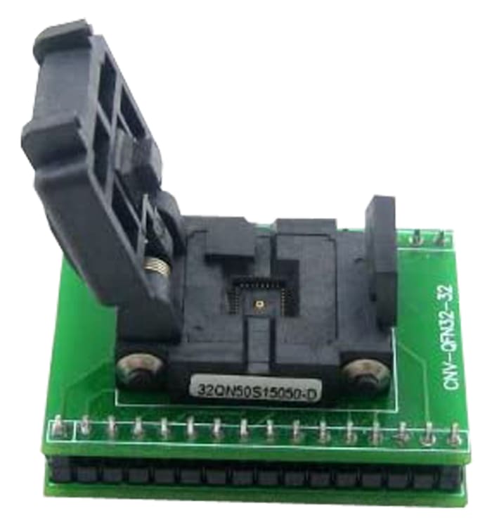 ADA-QFN32 Seeit | Seeit 0.5mm Pitch IC Socket Adapter, 32 Pin Female ...