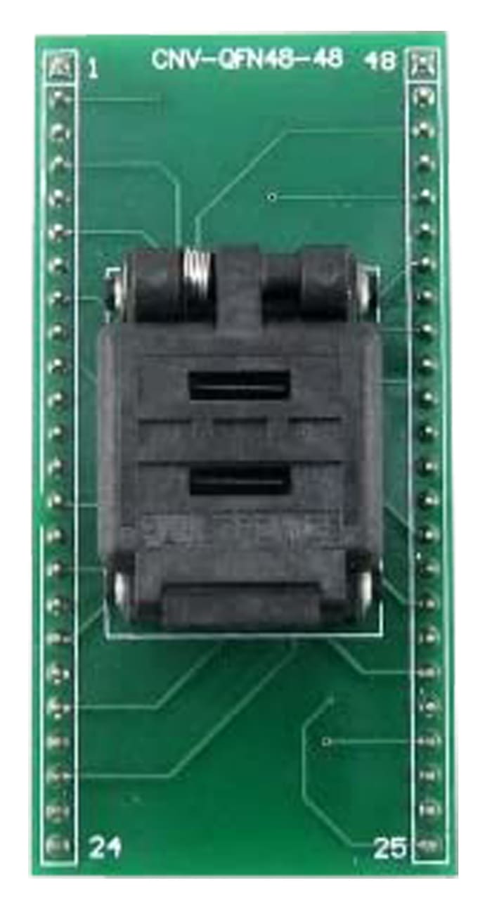 ADA-QFN48 Seeit | Adaptador de zócalo CI Seeit, Hembra QFN 48 Pines a ...