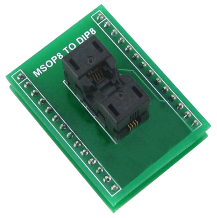 ADA-SSOP8-118 Seeit | Seeit 0.65mm Pitch IC Socket Adapter, 8 Pin Female SSOP to 28 Pin Male DIP ...