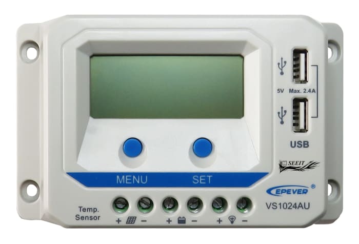 VS1024AU Seeit | Seeit 12V 10A solar charge controller | 265-1128 | RS