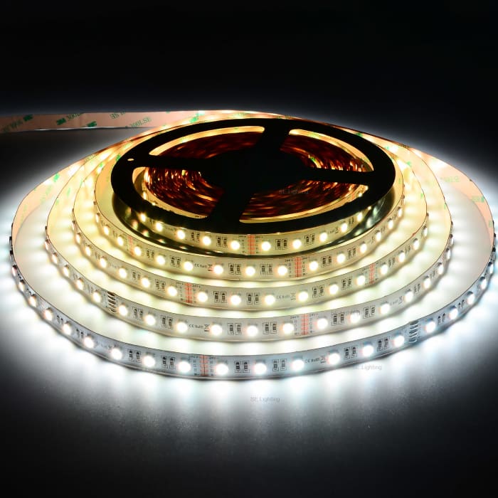 RS PRO | RS PRO 24V dc RGB LED Strip Light, 4000K Colour Temp, 1m ...