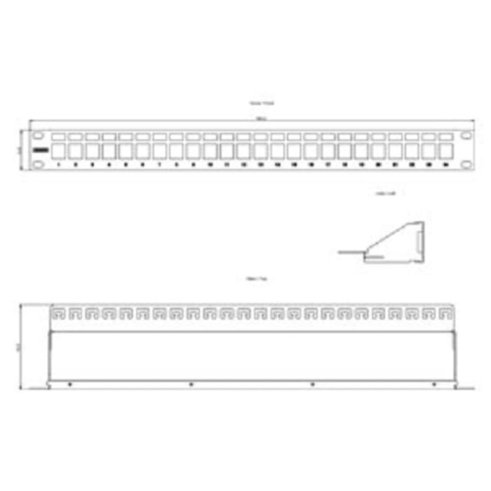 6GK1901-0AM00-0AA0 Siemens | Siemens Patch Panel | 265-5230 | RS Components