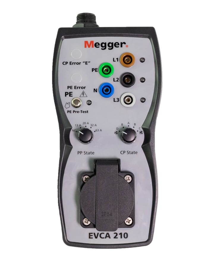 1012-732 Megger | Megger EV Charger Test Adapter 1012-732 Plug ...