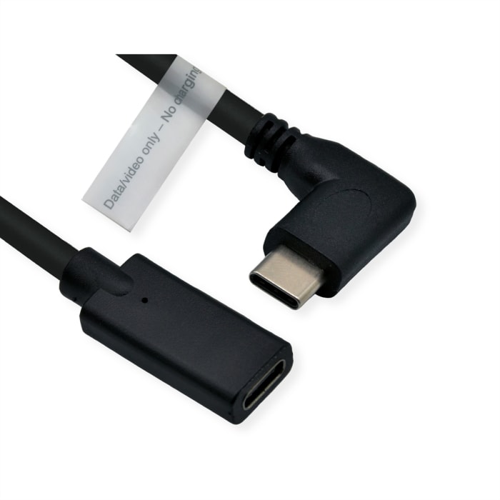 11.04.5496-10 Roline | Roline Male USB C to Female USB C Cable, 3840 x ...