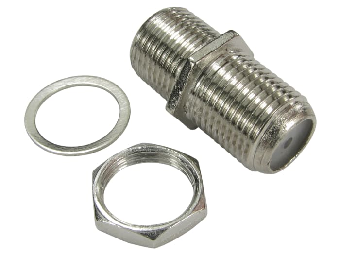 RS PRO | RS PRO Straight Coaxial Adapter Type F Socket to Type F Socket ...