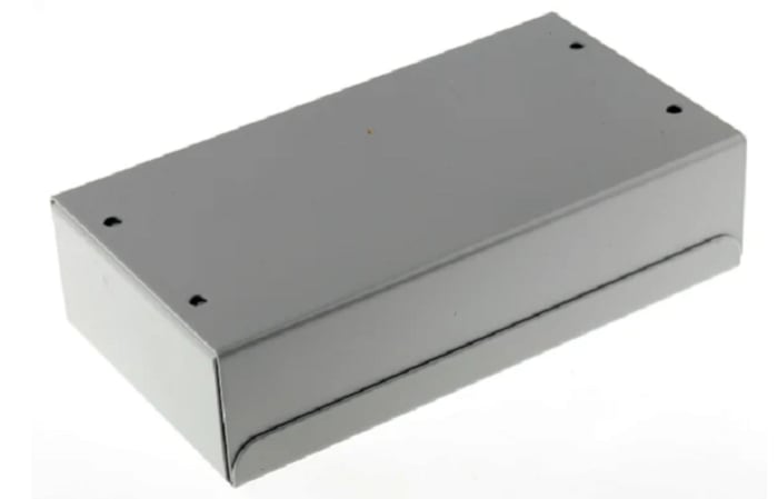 RS PRO | RS PRO Grey Cold Rolled Steel Instrument Case, 185 x 100 x ...