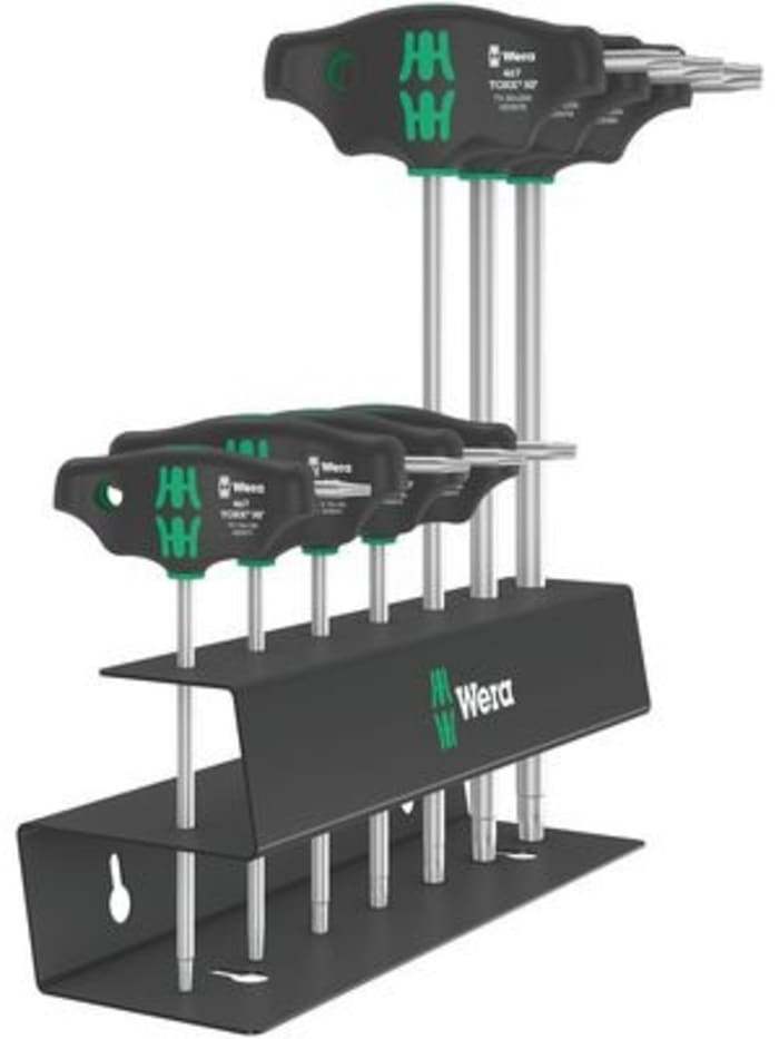 05023456001 Wera | Wera Torx Key Set, T Shape | 266-5774 | RS