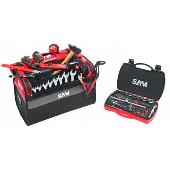 CP-100-BAG2N SAM | SAM 100 Piece Maintenance Tool Kit with Bag | 266 ...