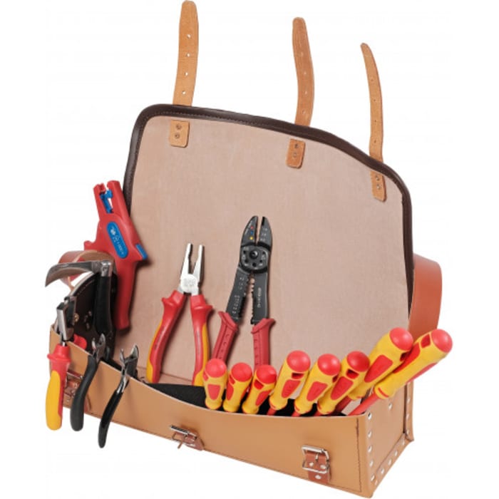 CP-16ELEC SAM | SAM 16 Piece Electrician Tool Tool Kit with Pouch, VDE ...
