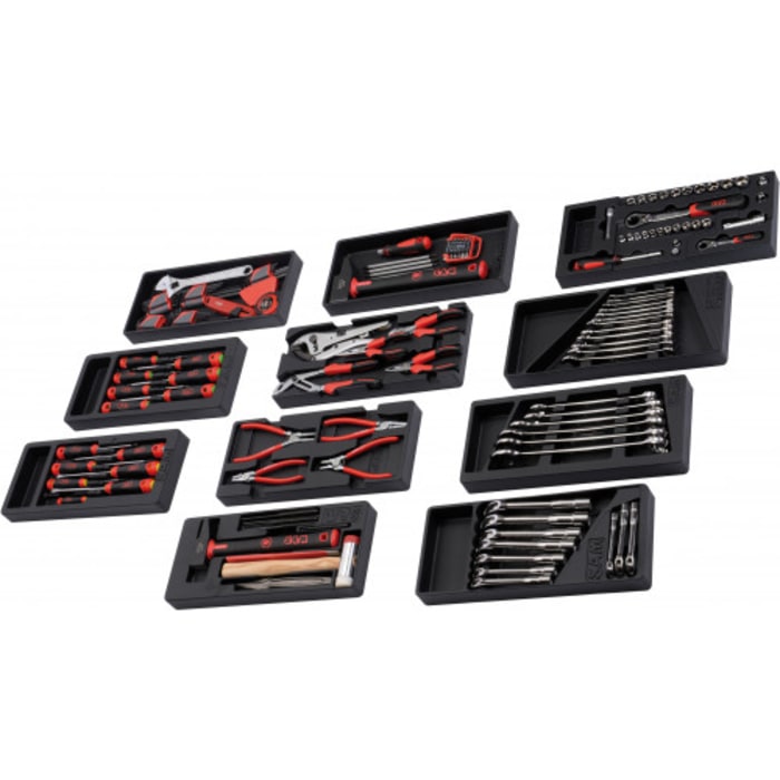 CPP-200SV SAM | SAM 6 Drawer ABS Wheeled Tool Trolley | 266-6964 | RS