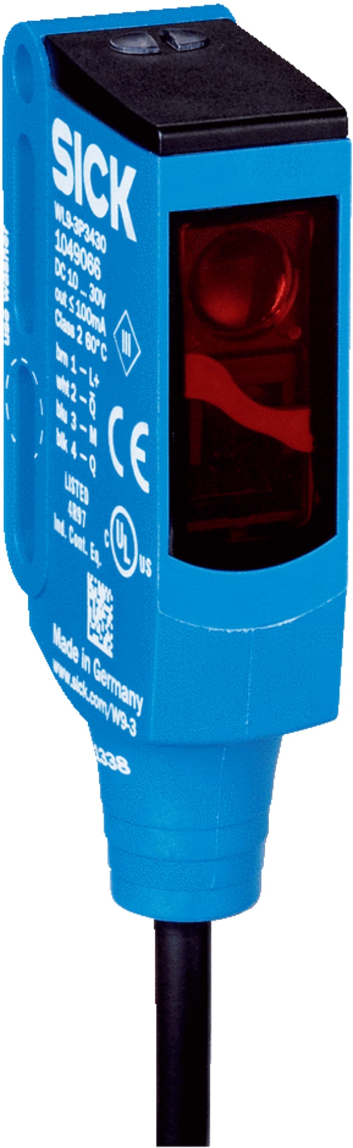 WL9-3P1030S17 SICK | SICK Retroreflective Photoelectric Sensor ...