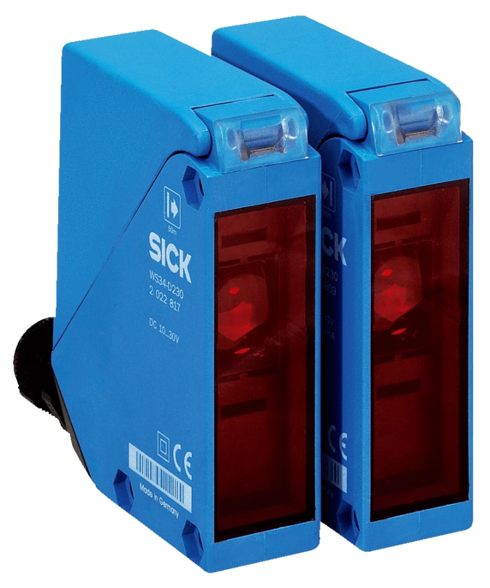 1019258 Sick | Sick Through Beam Photoelectric Sensor, Rectangular ...