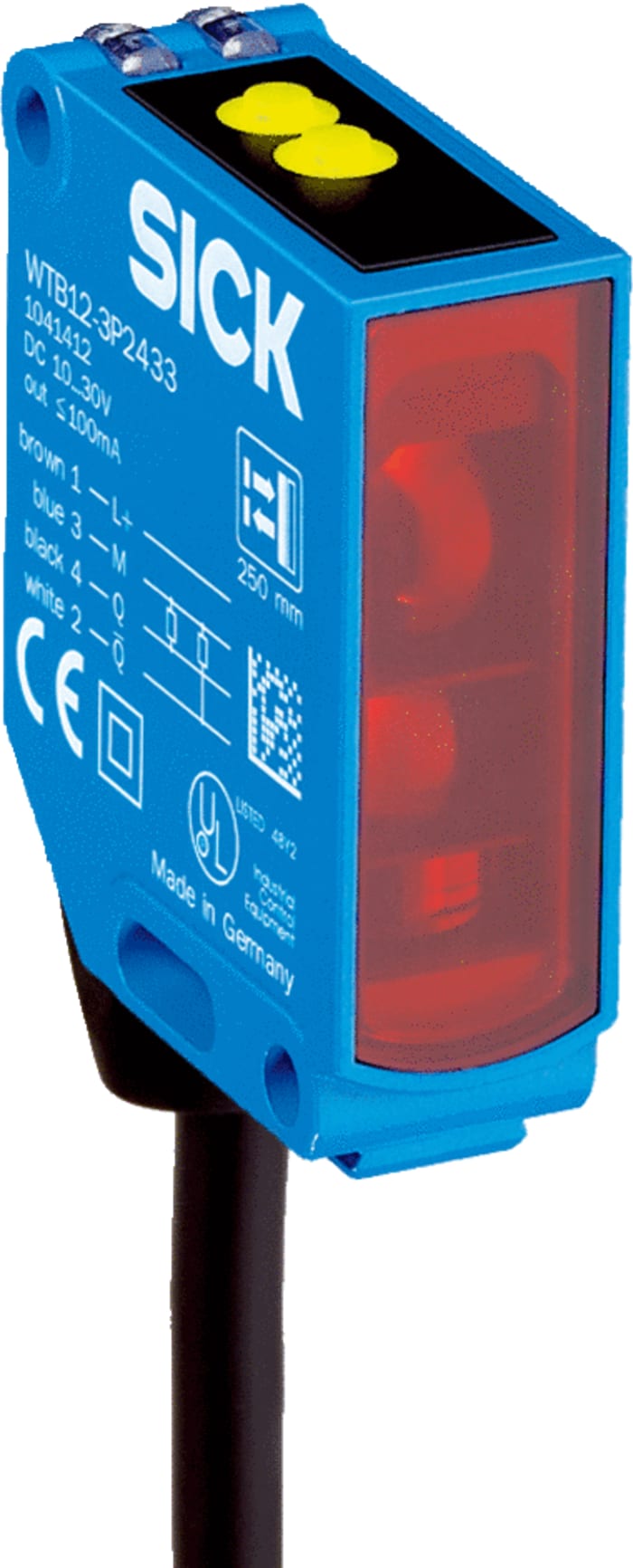 WTB12-3P3433 SICK | SICK Background Suppression Photoelectric Sensor ...