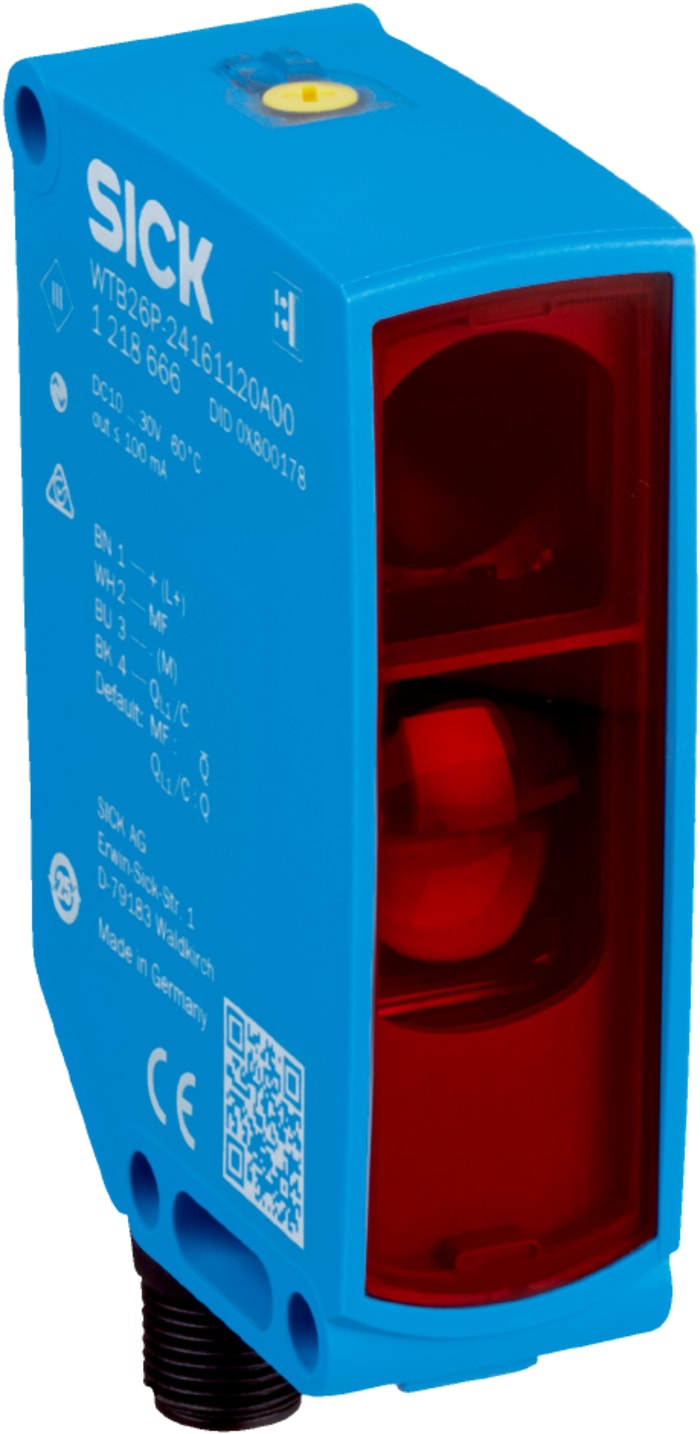 WTB26I-24162420A00 SICK | SICK Background Suppression Photoelectric Sensor, Compact Sensor, 30 → ...