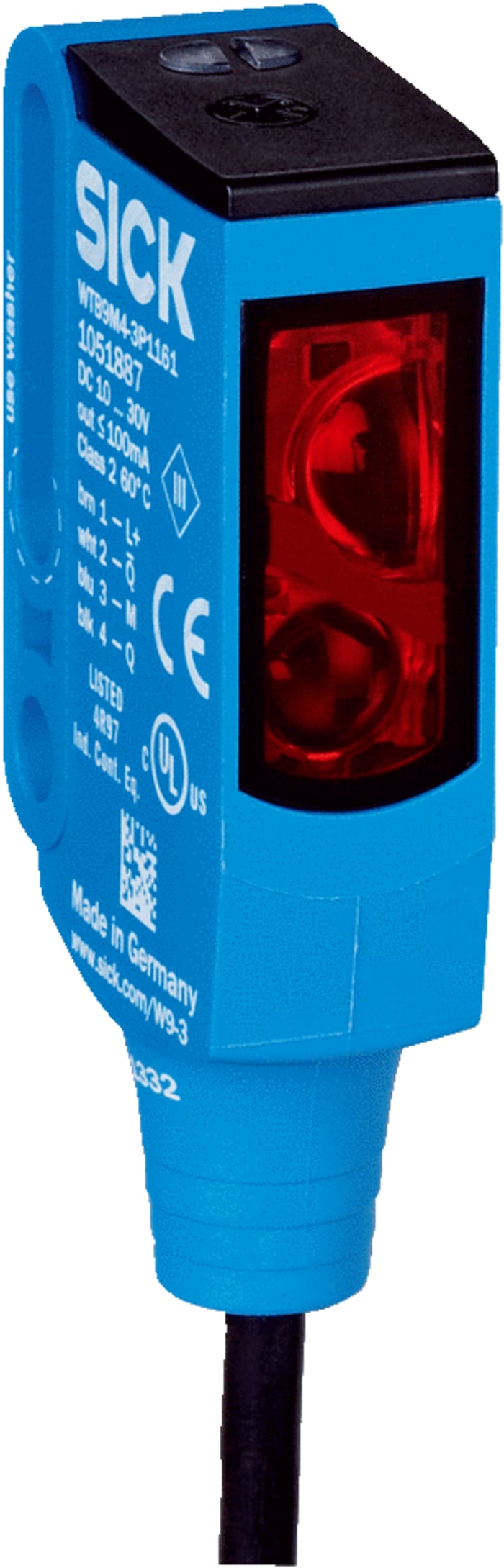 WTB9M4-3P3411S14 SICK | SICK Background Suppression Photoelectric ...