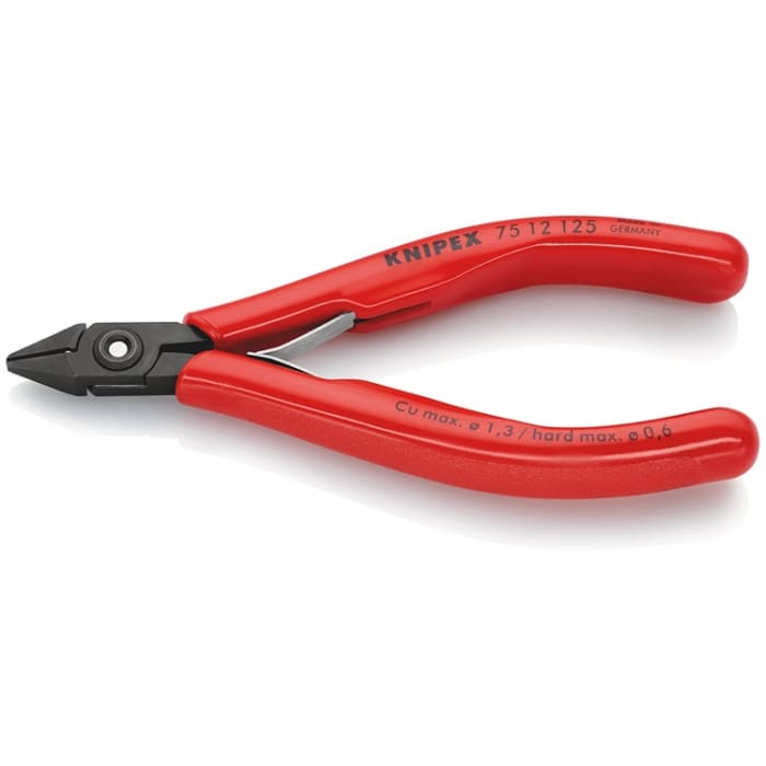 75 12 125 Knipex | Knipex Knipex Precision Diagonal Cutter | 267-7109 | RS
