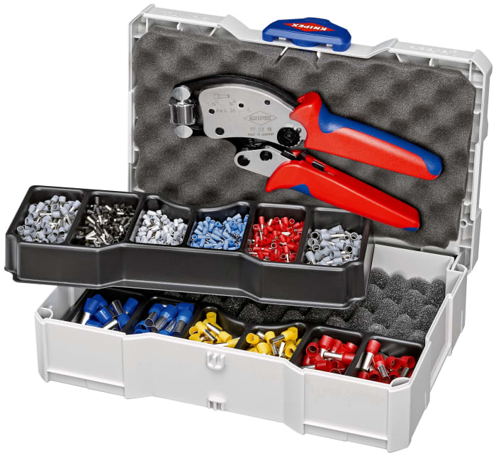 97 90 13 Knipex | Knipex Crimp Assortment Kit Crimp Crimp terminal Kit ...