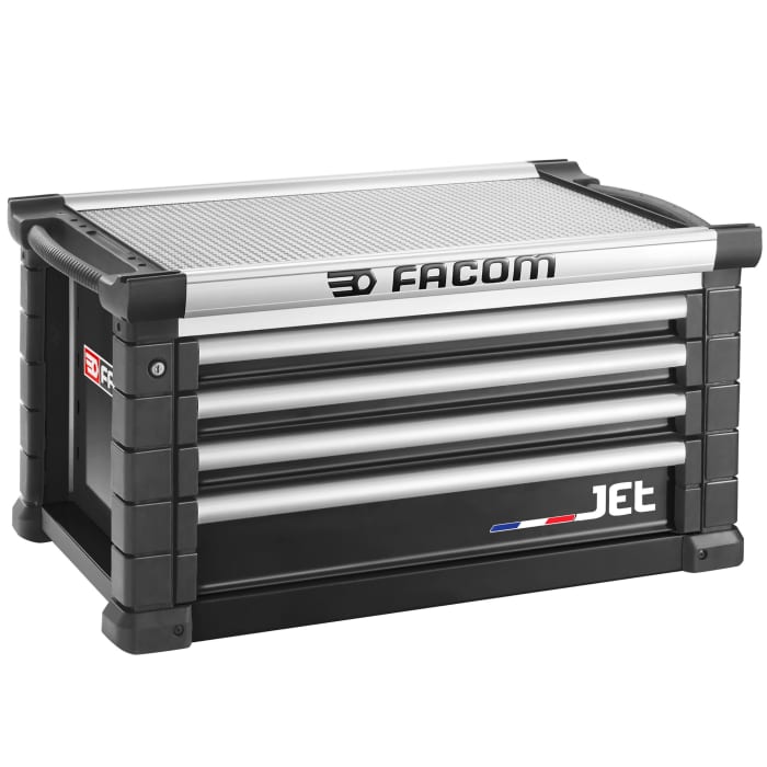 JET.C4NM4A Facom | Facom 4 Drawer Aluminium Tool Chest | 268-6800 | RS