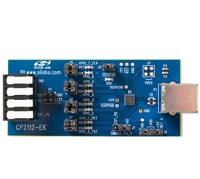 CP2112EK Silicon Labs | Silicon Labs USB to UART Bridge Development Kit ...