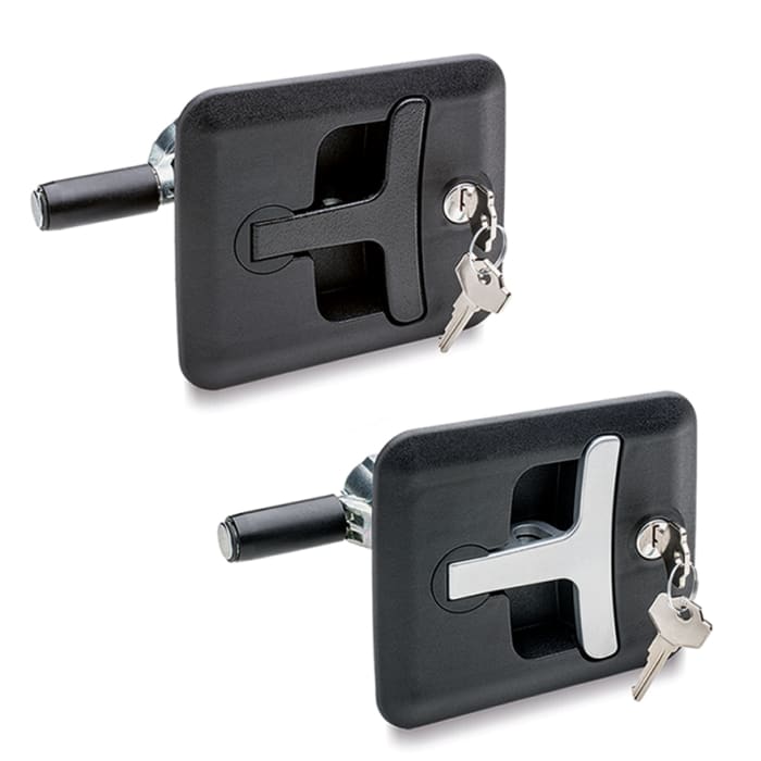 421504 Elesa | Elesa Polyamide Lockable Compression Latch, 128 x 116 x ...