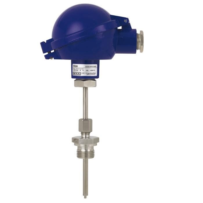 48767600 WIKA | WIKA RTD RTD Sensor, 105mm Long, 3 Wire, M20, +250°C ...