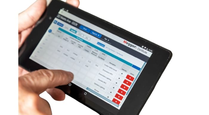 1014-018 Megger | Software de certificación eléctrica Megger para ...