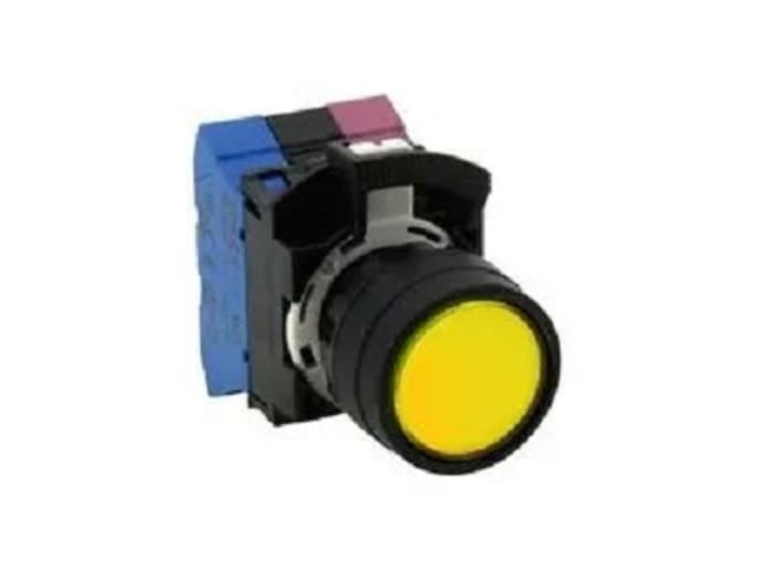HW1B-M411Y Idec | Idec HW Series Series Push Button, Momentary, Panel ... HW1B-M411Y Idec | Idec HW Series Series Push Button, Momentary, Panel ...
