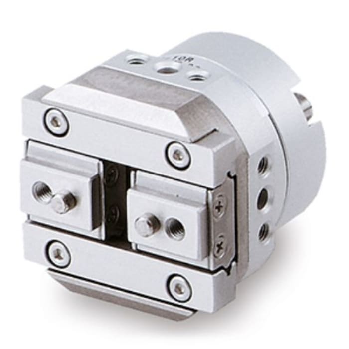 MHR2-15R SMC | SMC 2 Finger Double Action Pneumatic Gripper, MHR2-15R, Rotary Actuated Air ...