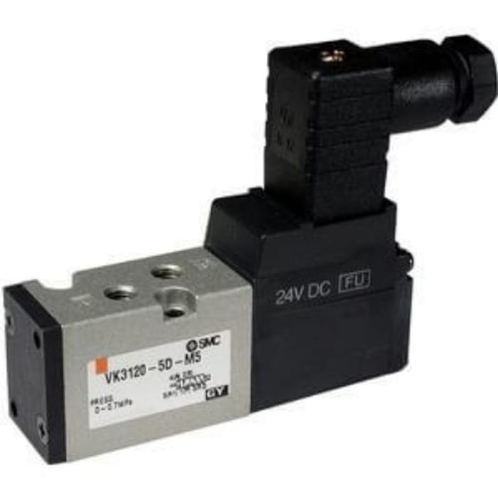 VK3140Y-5DO-Q SMC | SMC 2 Position Single Valve Pneumatic Solenoid Valve - Air Rc(PT) 1/8 VK3000 ...