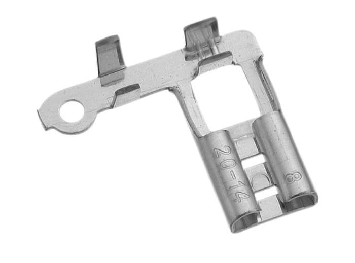 RS PRO | RS PRO Grey Uninsulated Female Spade Connector, Open barrel, 6 ...