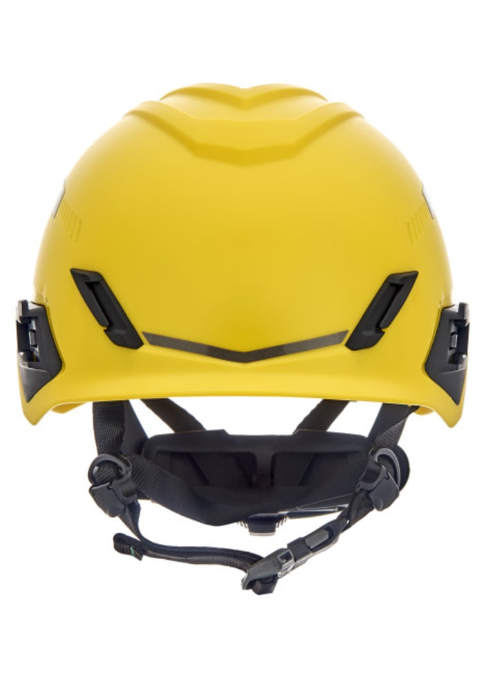 10212398 MSA Safety | MSA Safety V-Gard H1 Black, Yellow Safety Helmet ...