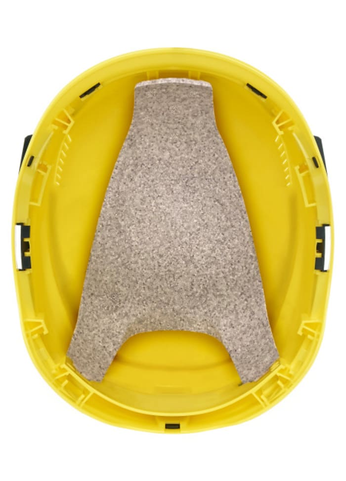 10212398 MSA Safety | MSA Safety V-Gard H1 Black, Yellow Safety Helmet ...