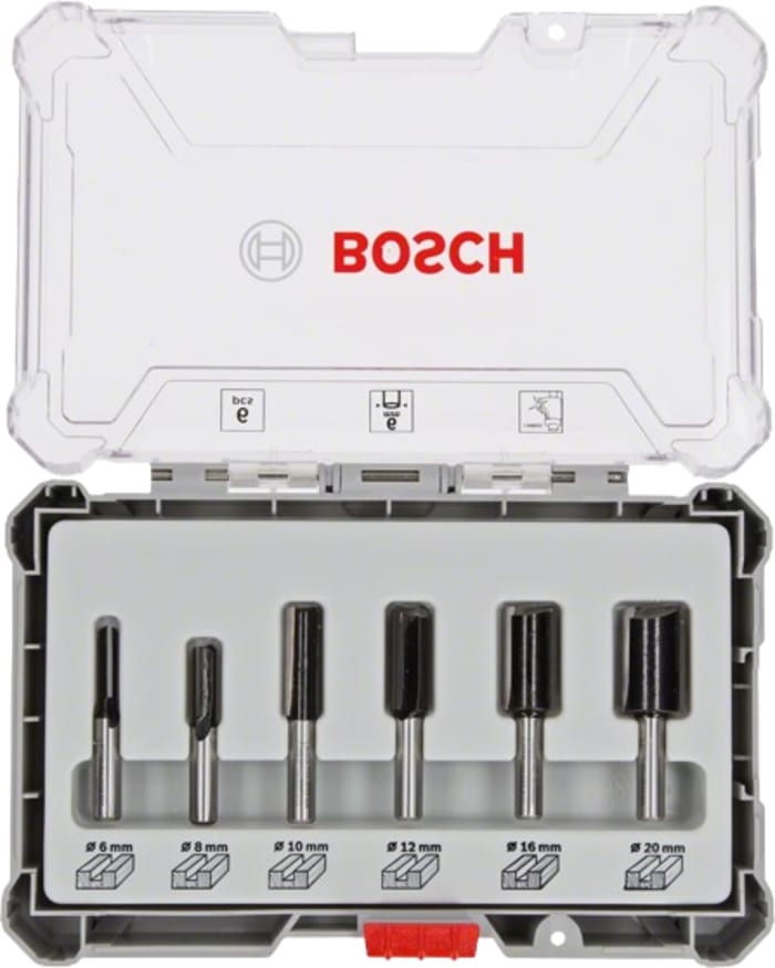 2607017467 Bosch | Bosch 6 piece Router Bit Set | 271-1119 | RS