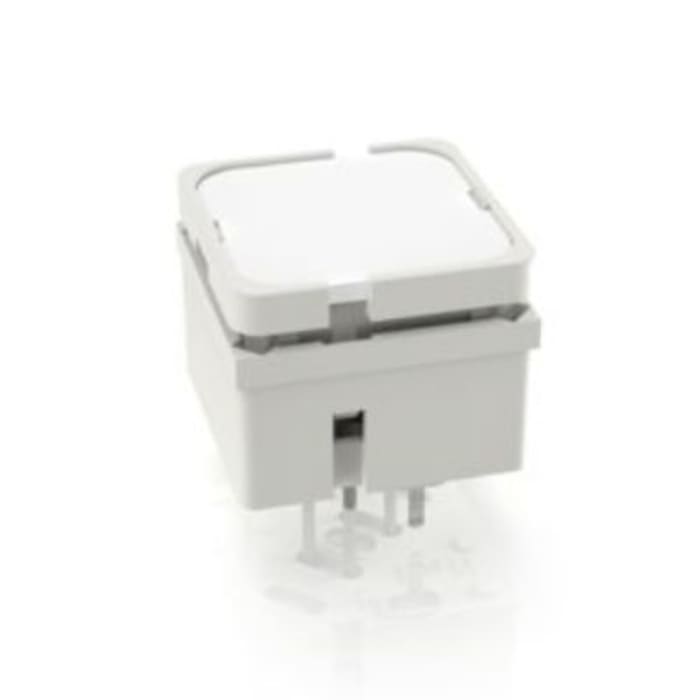 3.14.200.735/0000 RAFI | RAFI White Momentary Tactile Switch, 1 NO ...